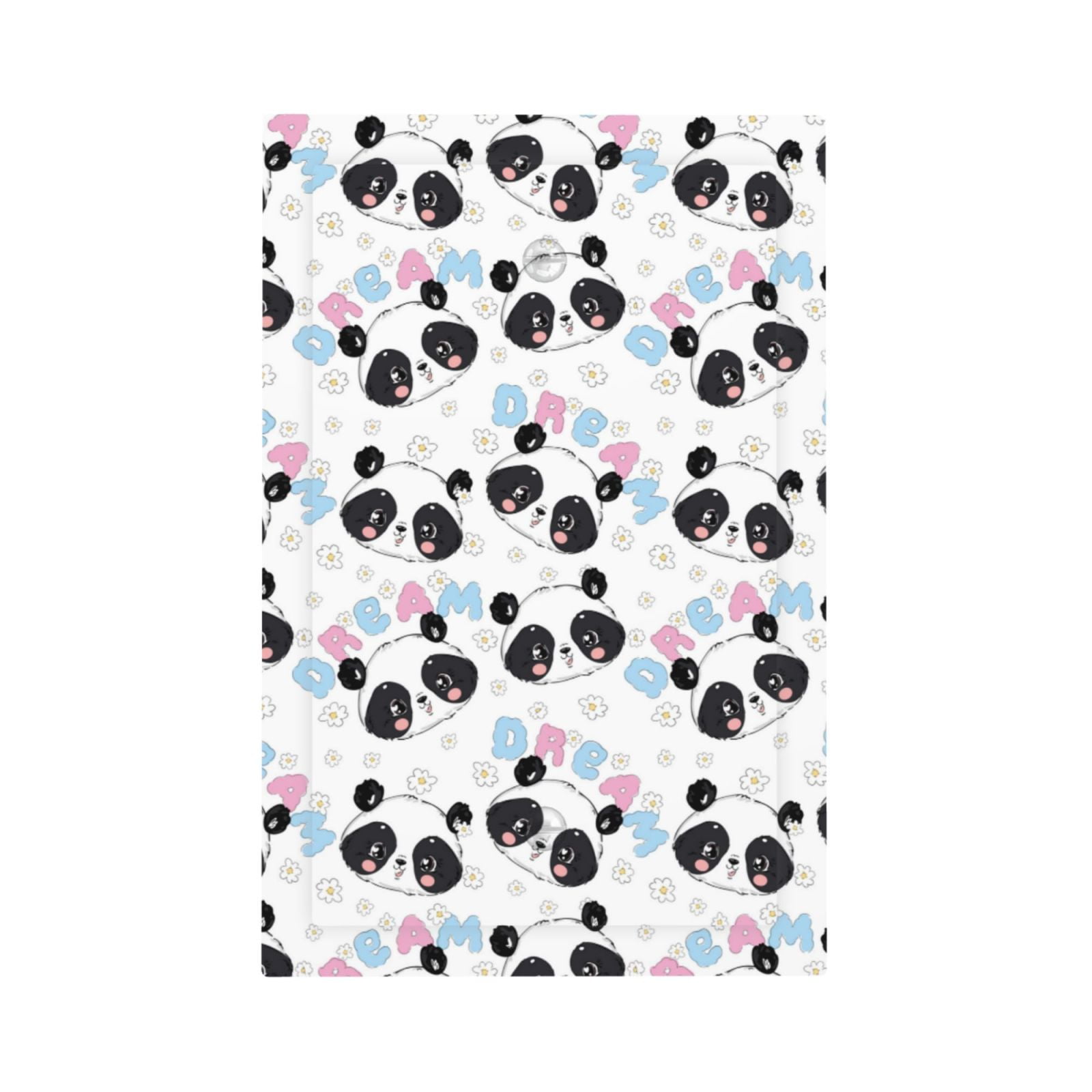 Junzan Panda Bear1 for Electrical Outlet Covers, 5" x 3" Electric ...