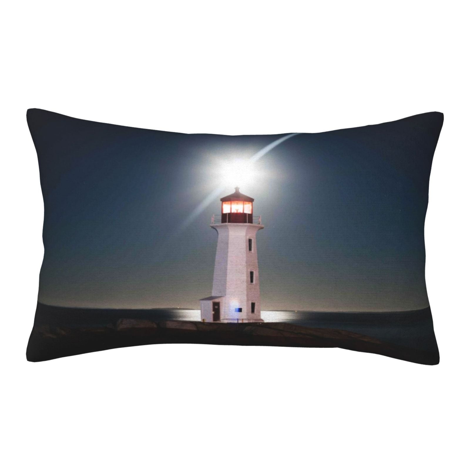 Junzan Peggy'S Cove Lighthouse Pillow Cases Standard Size, with ...