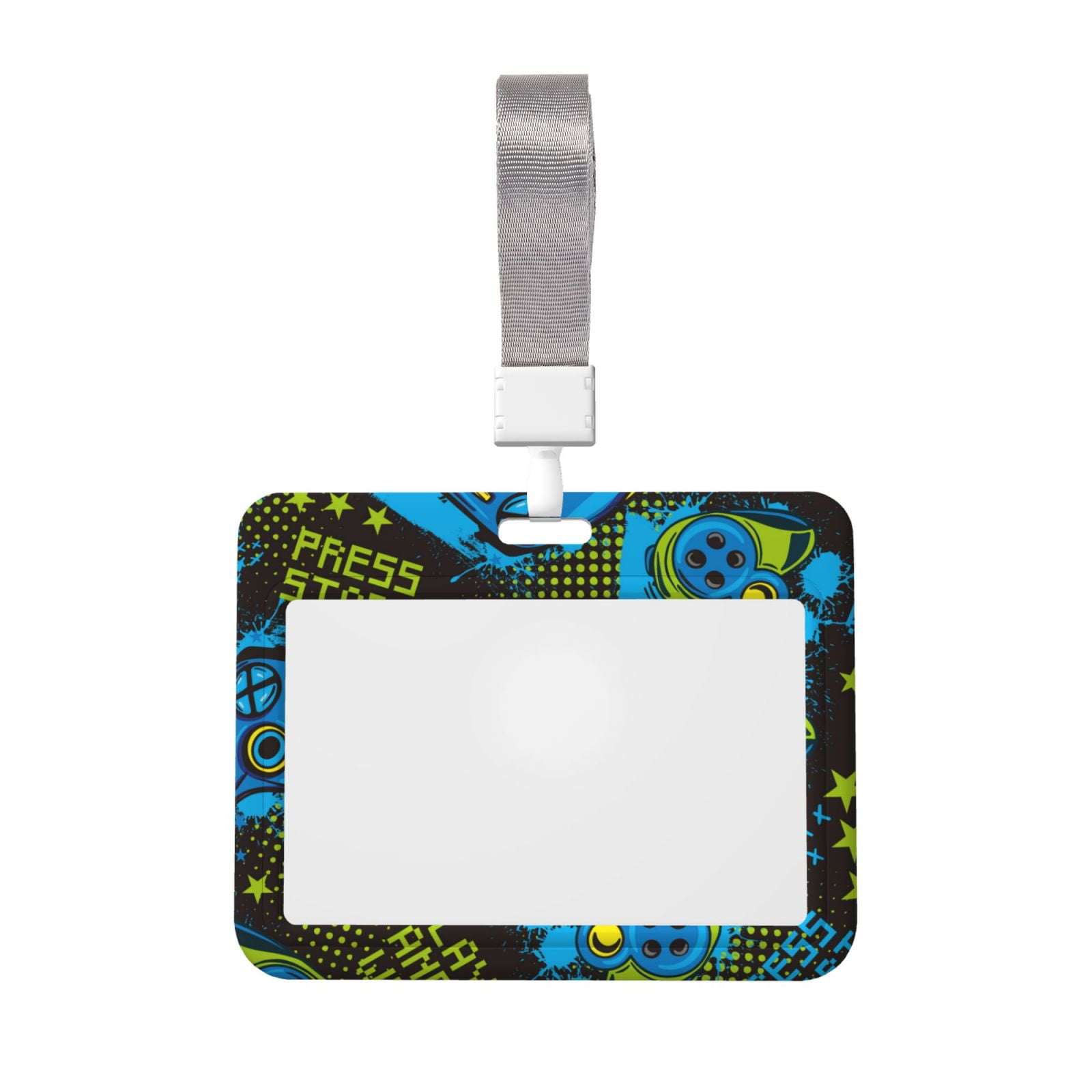 Junzan Play Game Id Badge Holder With Windows Key Card Work Badge ...