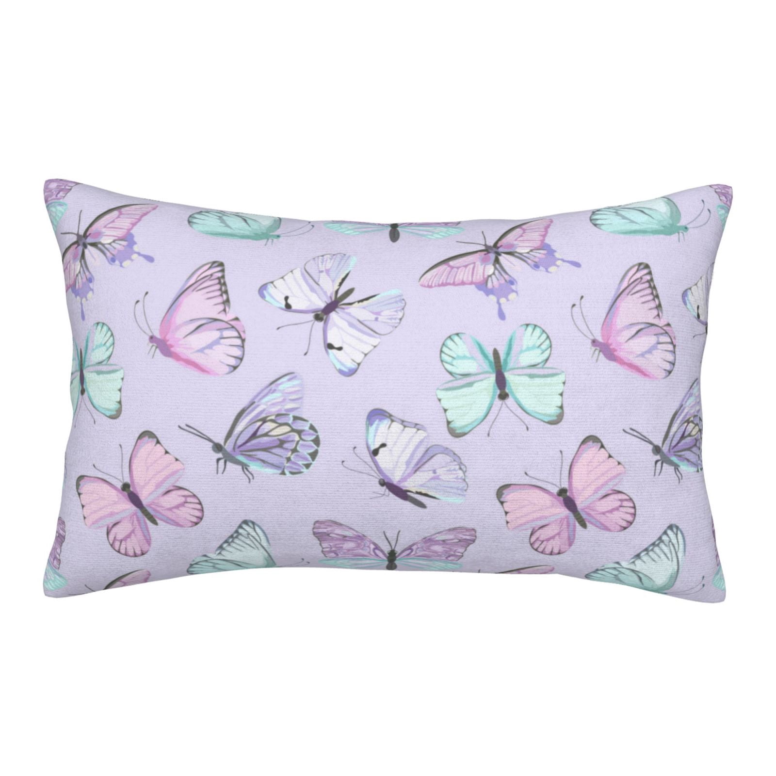 Junzan Purple Butterfly Pillow Cases Standard Size, With Envelope ...