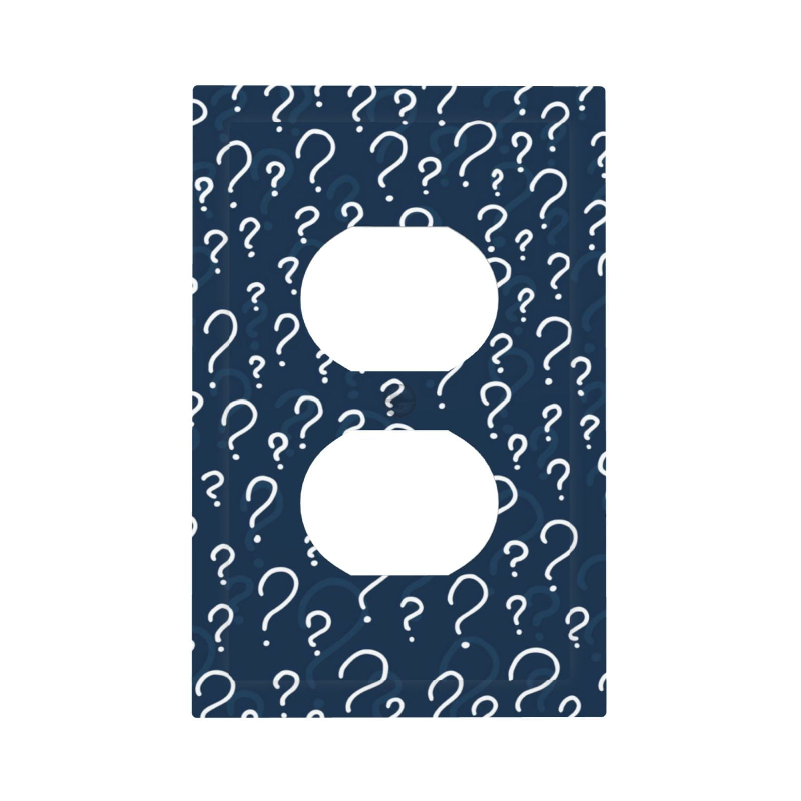 Junzan Question Marks for Electrical Outlet Covers, 5" x 3" Electric ...