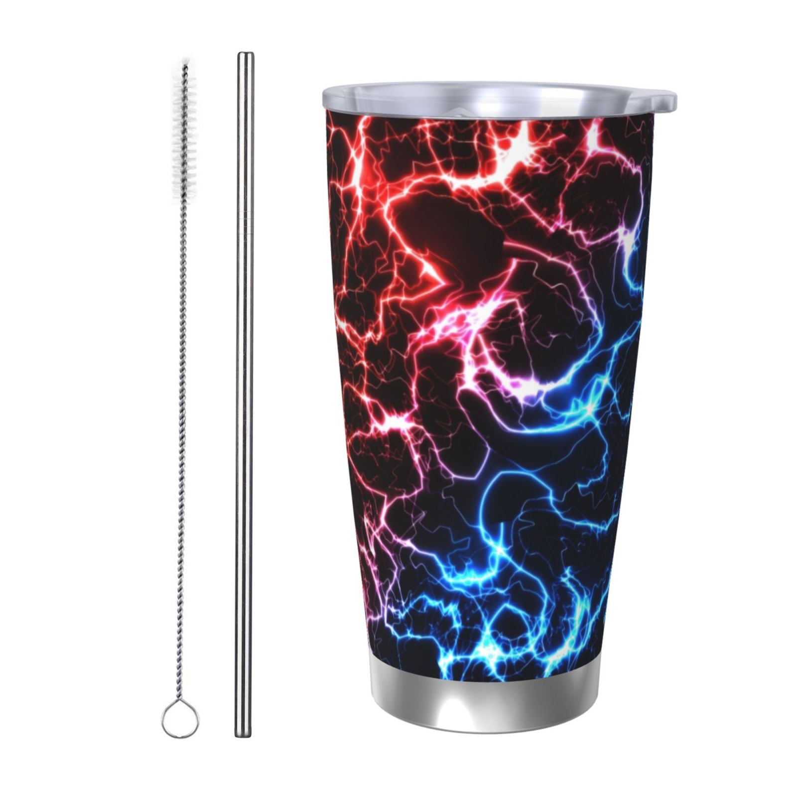 Junzan Red And Blue Lightning for 20oz Stainless Steel Insulated Car ...