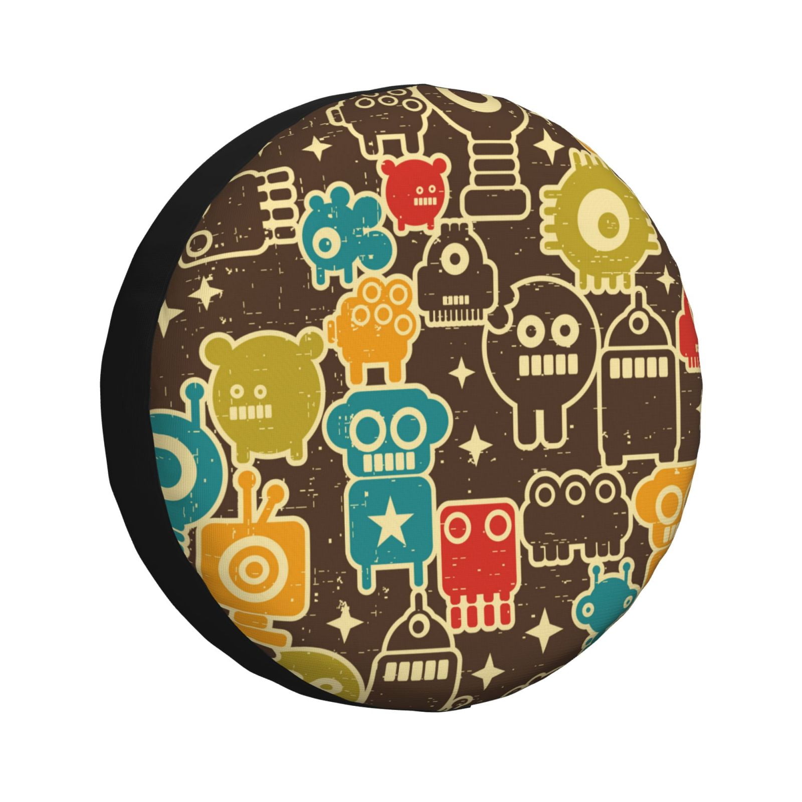 Junzan Robot And Monsters Tire Cover Wheel Protector For Truck Suv ...