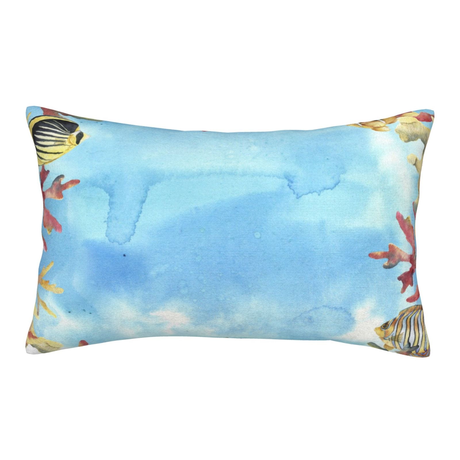 Junzan Sea And Fish Pillow Cases Standard Size, With Envelope Closure ...