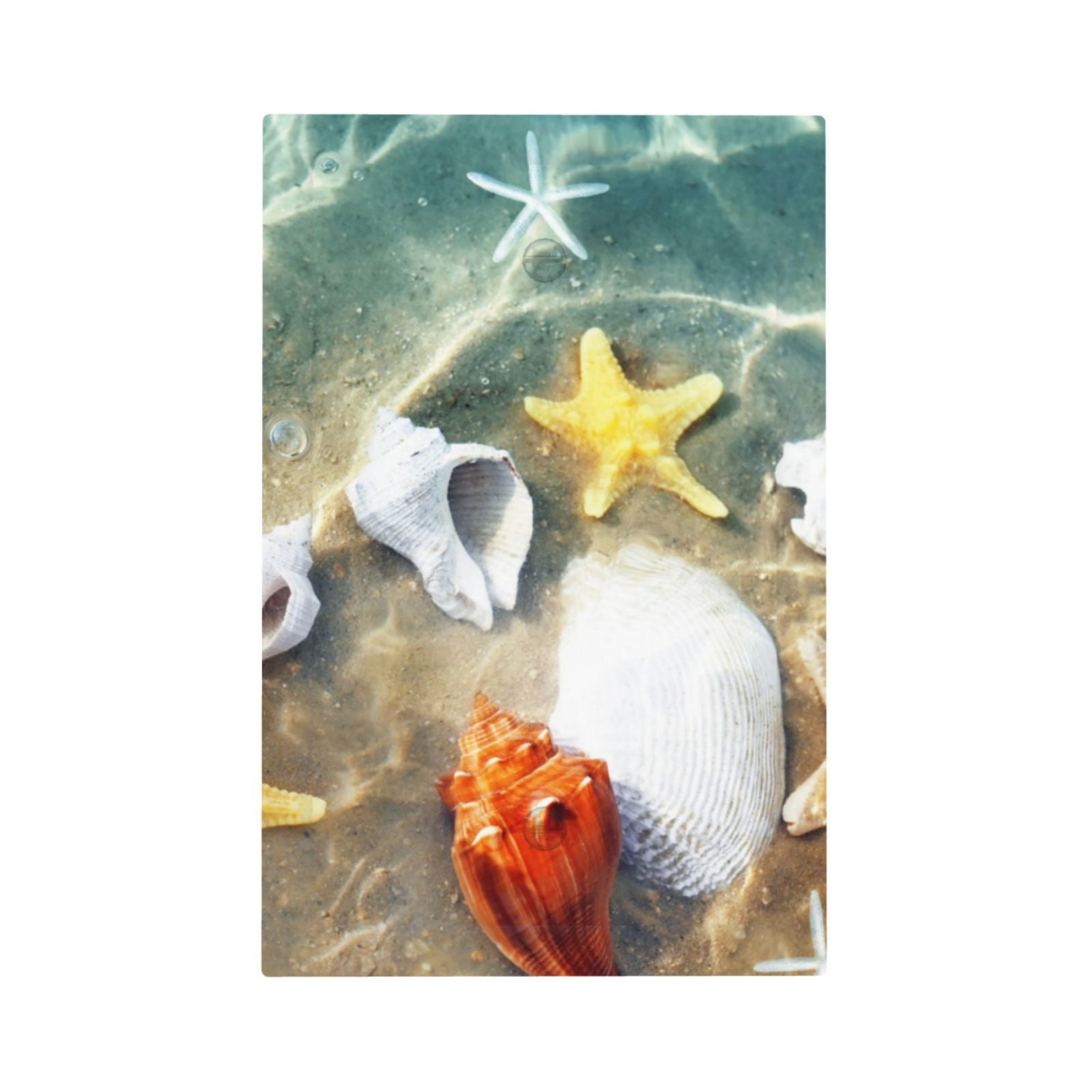 Junzan Seashell On The Beach for Electrical Outlet Covers, 5" x 3 ...