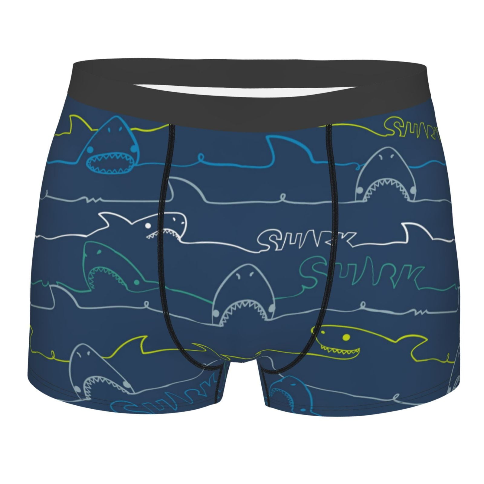Junzan Shark Mens Underwear Boxer Briefs For Men’s - Medium - Walmart.com