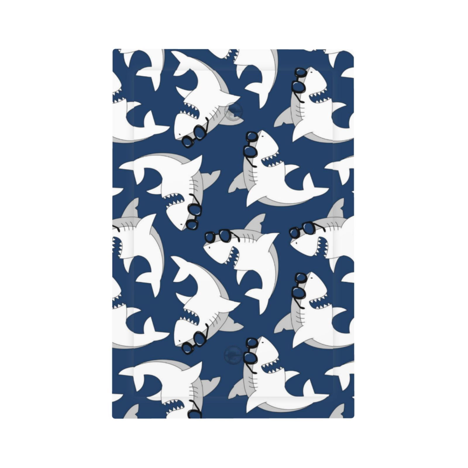 Junzan Shark for Electrical Outlet Covers, 5" x 3" Electric Receptacle ...