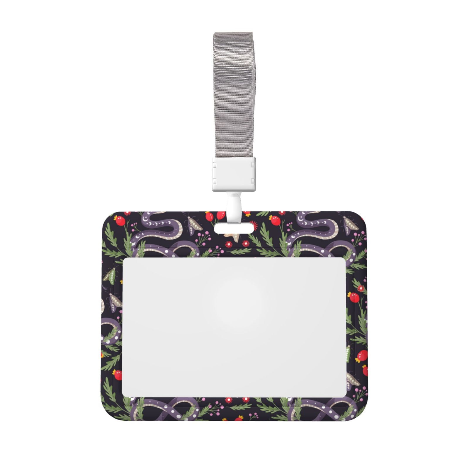 Junzan Snakes And Snake Fruit ID Badge Holder with Windows Key Card ...