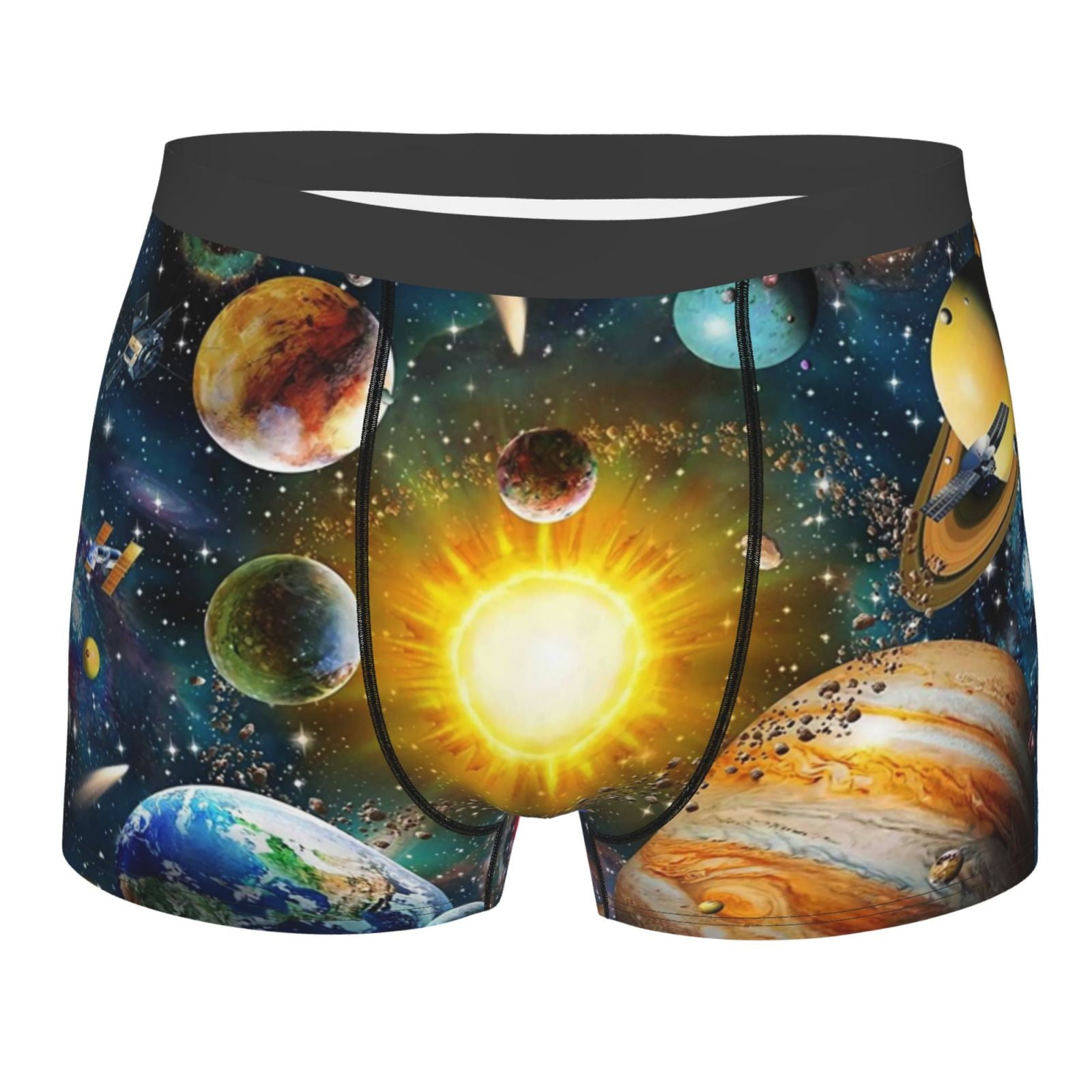 Junzan Space Planet Mens Underwear Boxer Briefs For Men’s - Small - Walmart.com