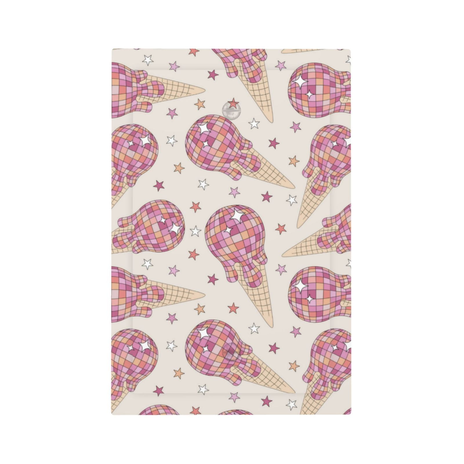 Junzan Sparkling Ice Cream for Electrical Outlet Covers, 5" x 3 ...