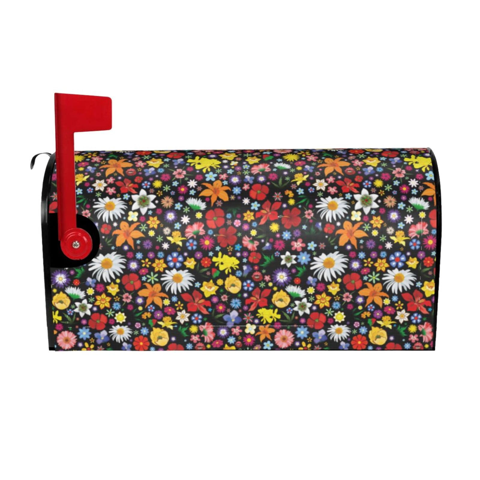 Junzan Spring And Summer Flowers Pattern Mailbox Covers,Magnetic ...