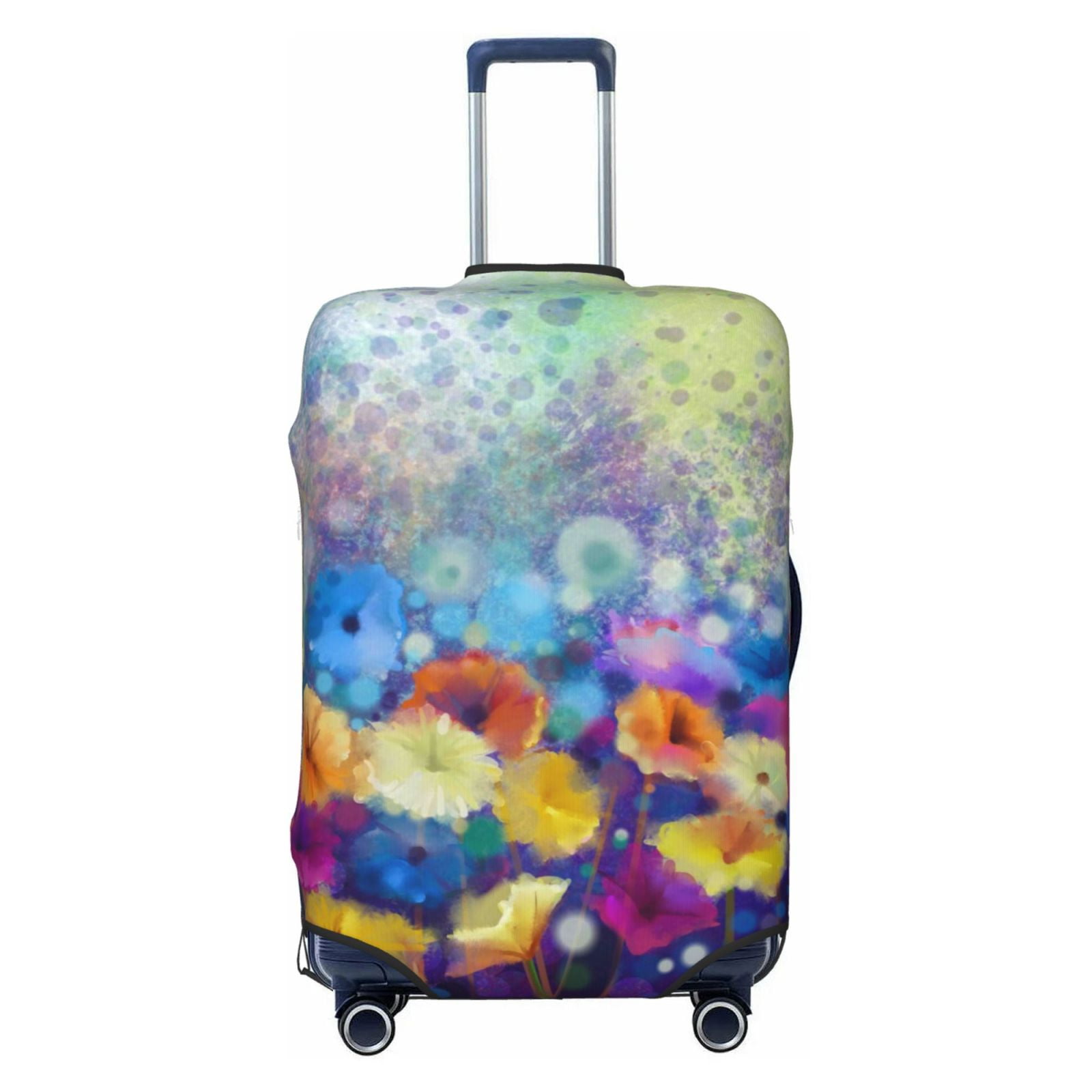 Junzan Spring Flower Seasonal Print Washable Luggage Cover - Fashion ...