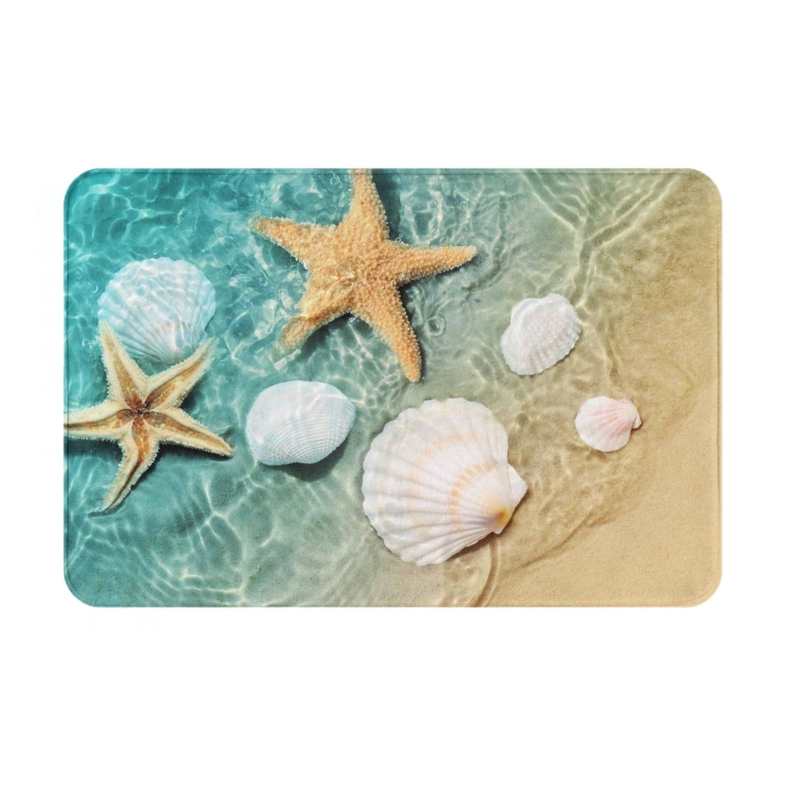 Junzan Starfish And Seashell On The Summer Beach Custom Funny Welcome ...