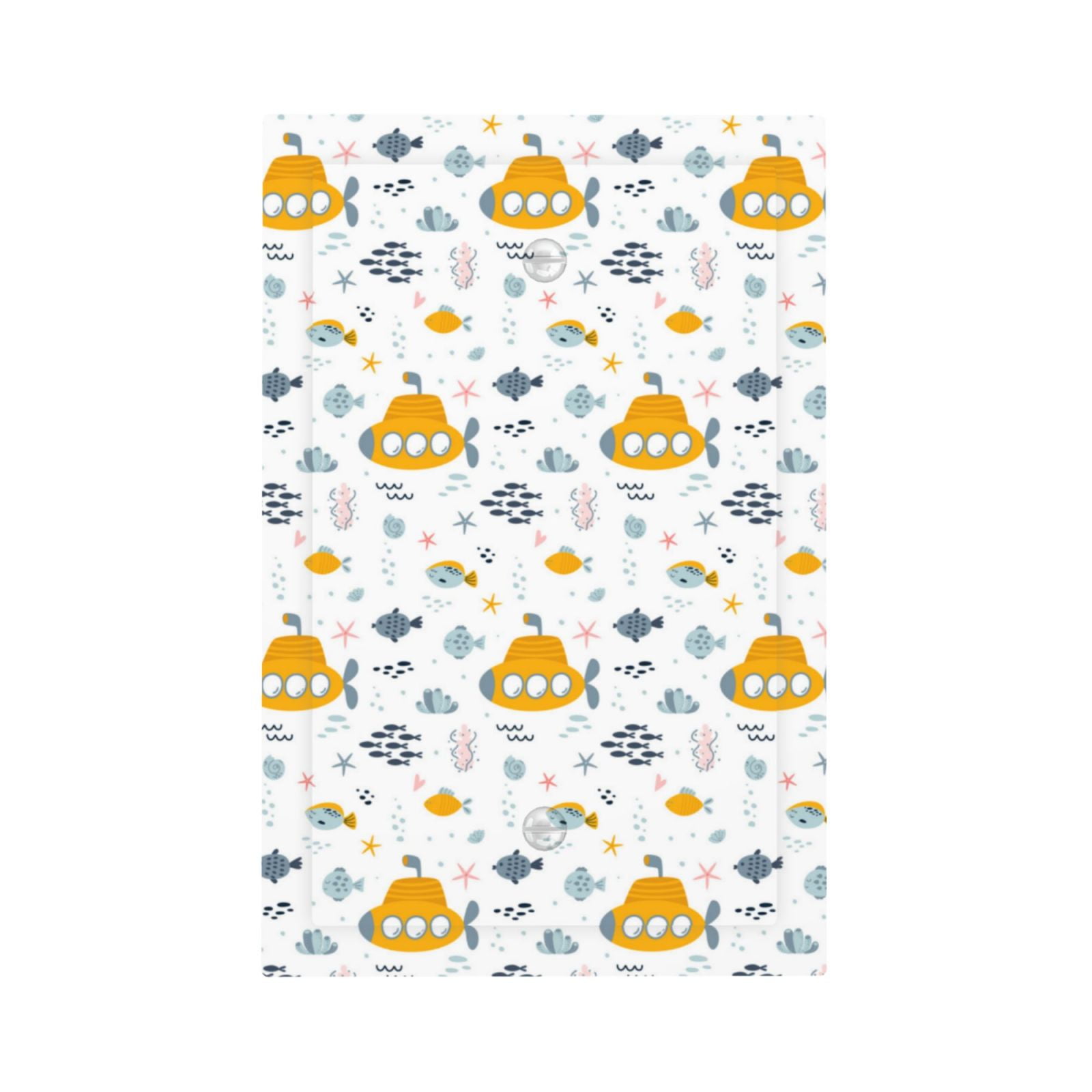 Junzan Submarine Ship for Electrical Outlet Covers, 5" x 3" Electric ...