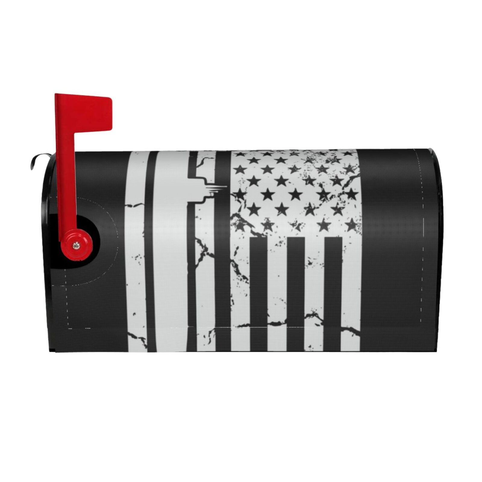 Junzan Submarine Vintage Flag Pattern Mailbox Covers,Magnetic Mailbox ...