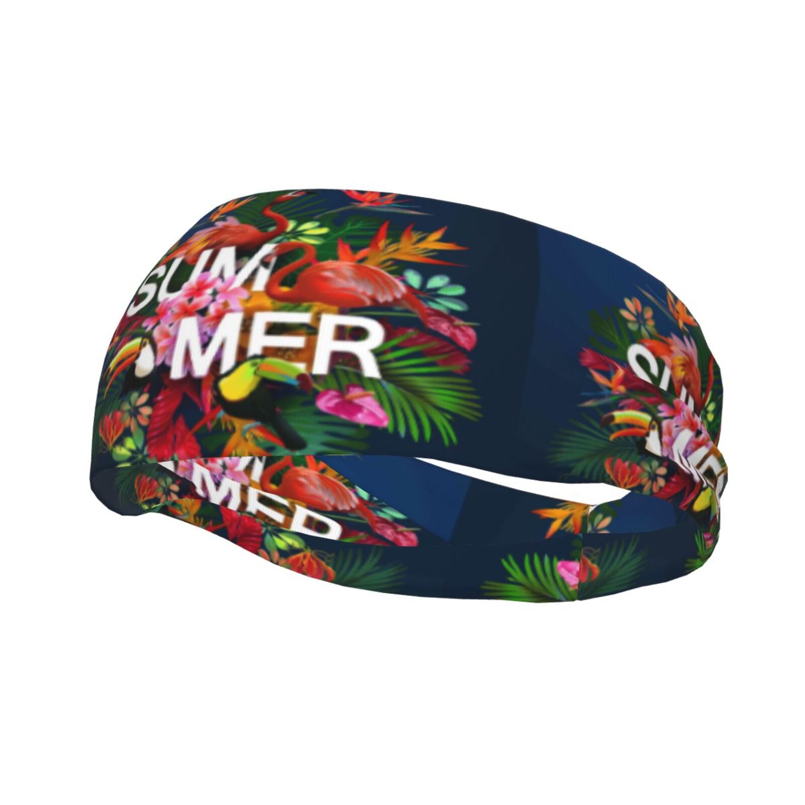 Junzan Summer Birds and Flowers for Sweatbands Sports Headband for Men ...
