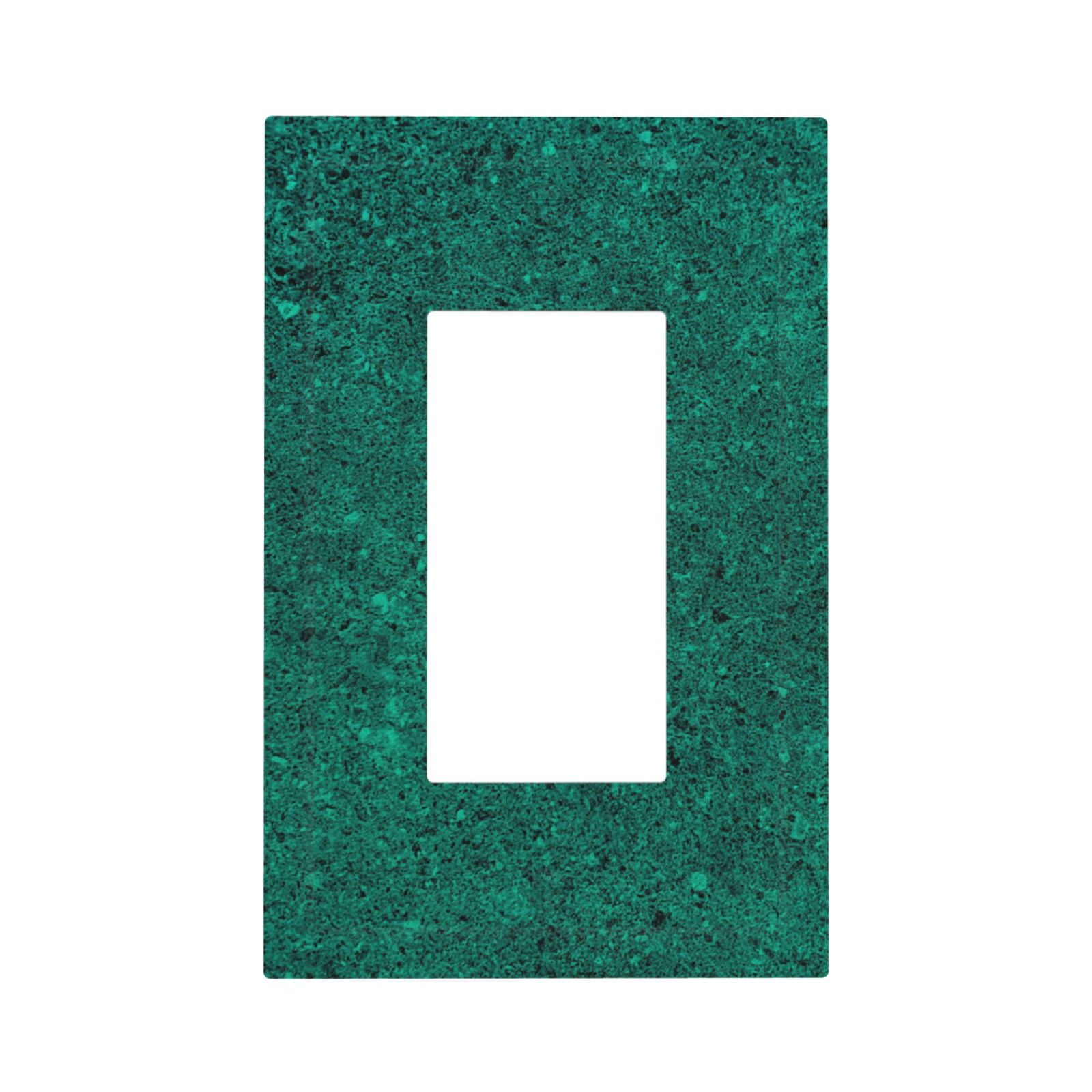 Junzan Teal Marble for Electrical Outlet Covers, 5" x 3" Electric ...