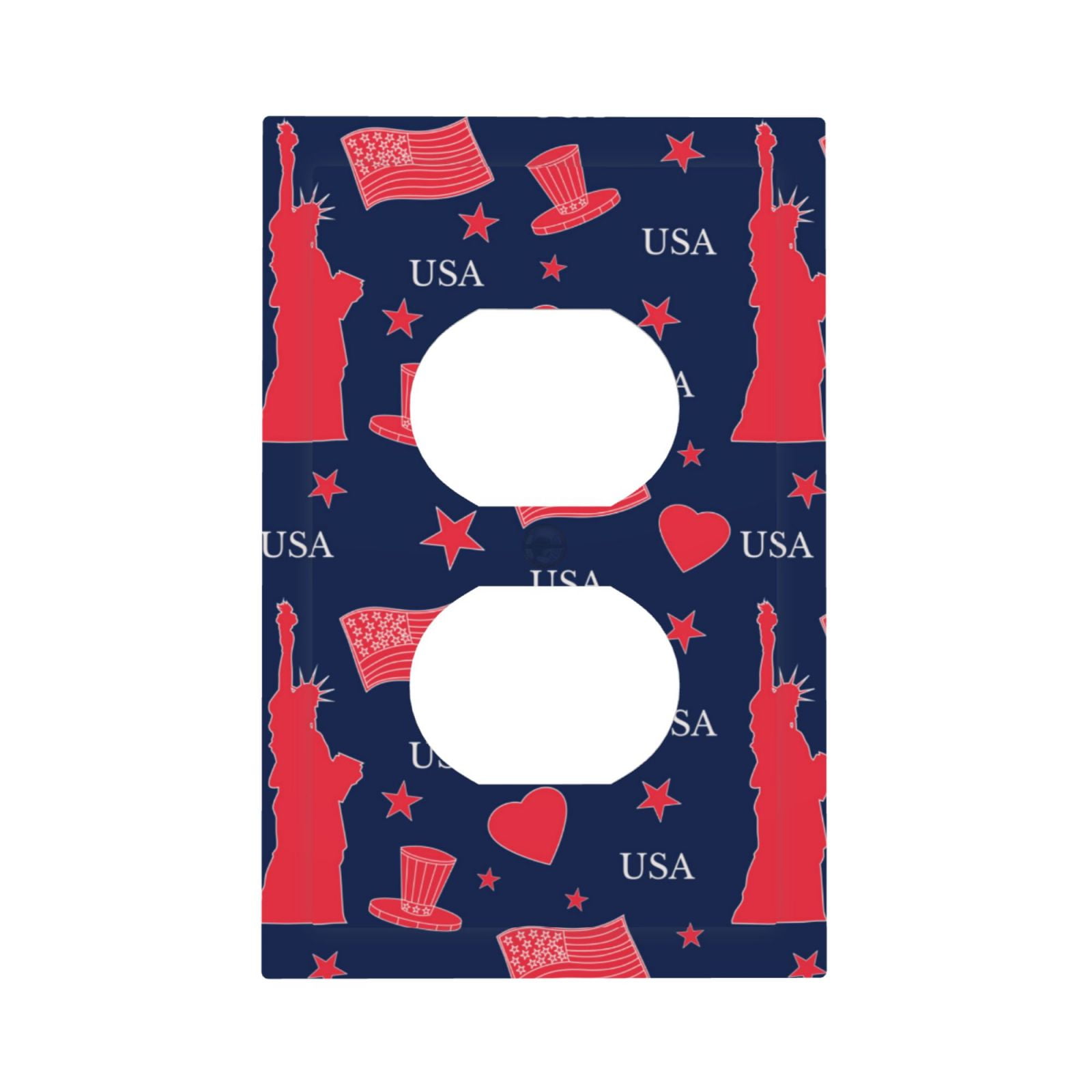 Junzan The Statue Of Liberty for Electrical Outlet Covers, 5" x 3 ...