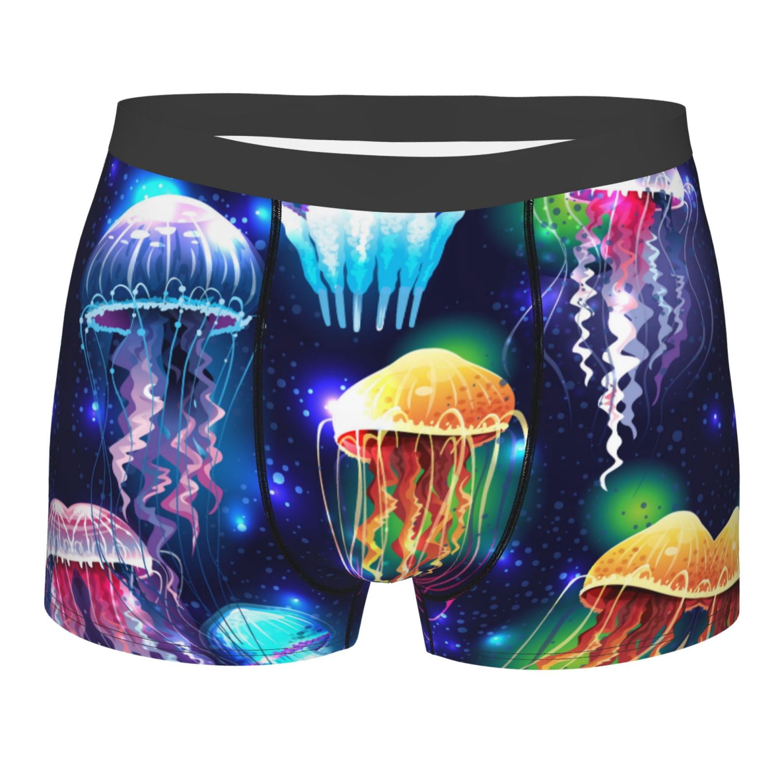Junzan Transparent Jellyfishes Mens Underwear Boxer Briefs For Men’s ...