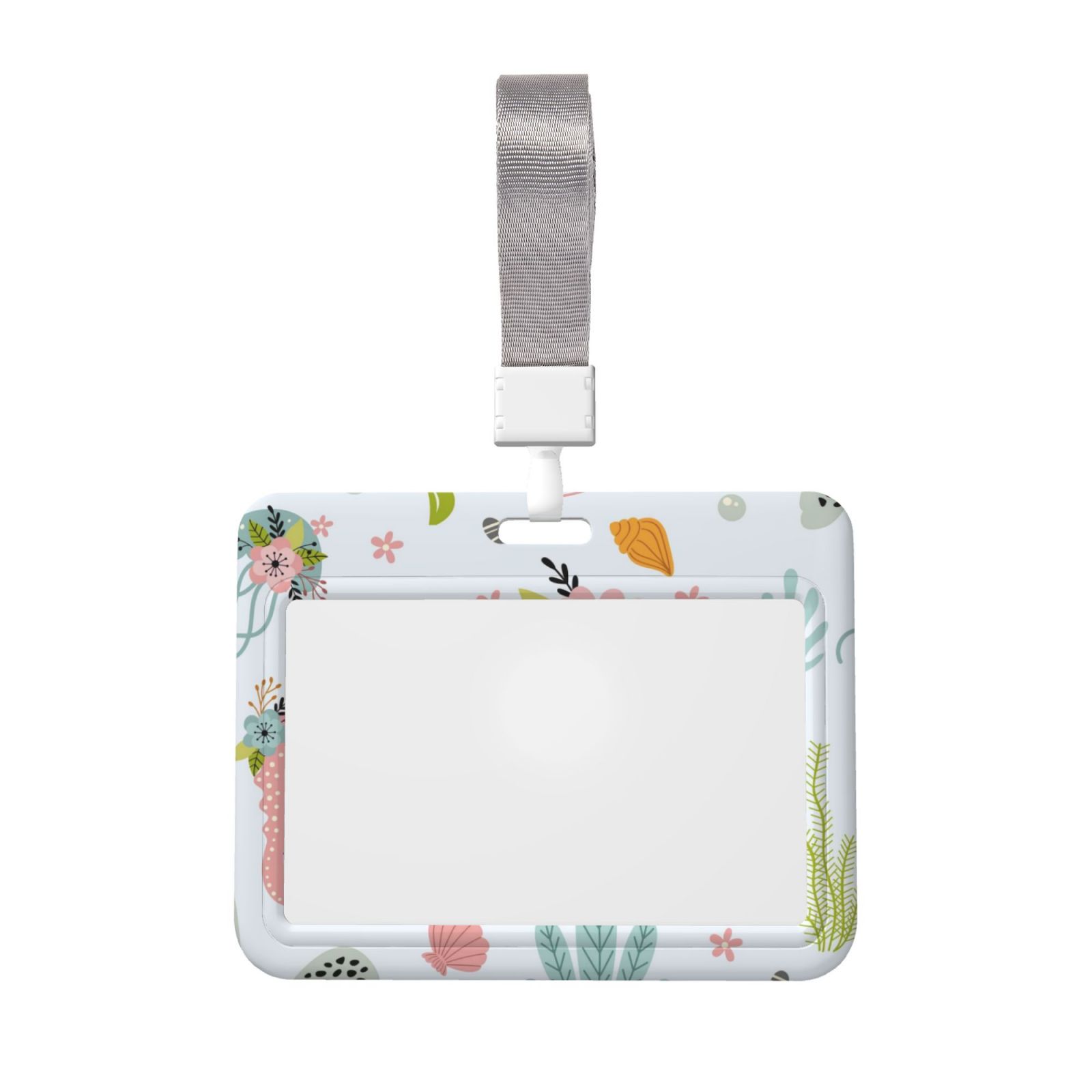 Junzan Turtle And Sea Life Id Badge Holder With Windows Key Card Work ...