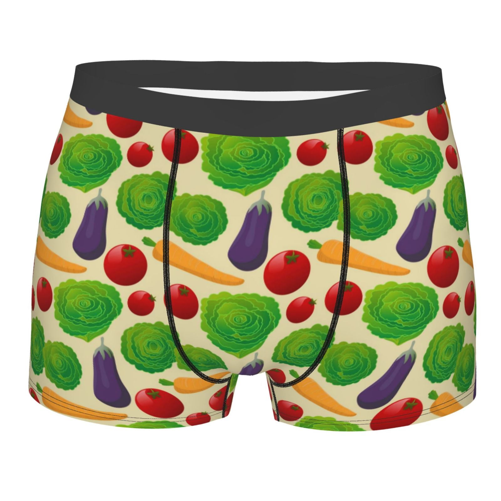 Junzan Vegetable Mens Underwear Boxer Briefs For Men’s - Large ...