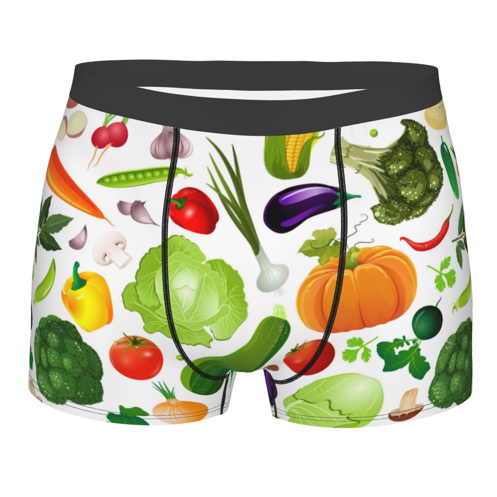 Junzan Vegetables2 Mens Underwear Boxer Briefs For Men’s - X-Large ...