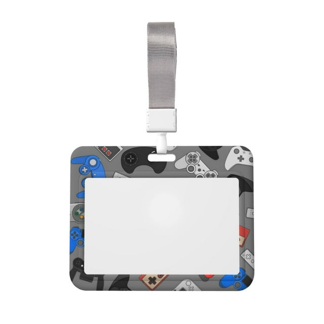 Junzan Video Game Id Badge Holder With Windows Key Card Work Badge ...