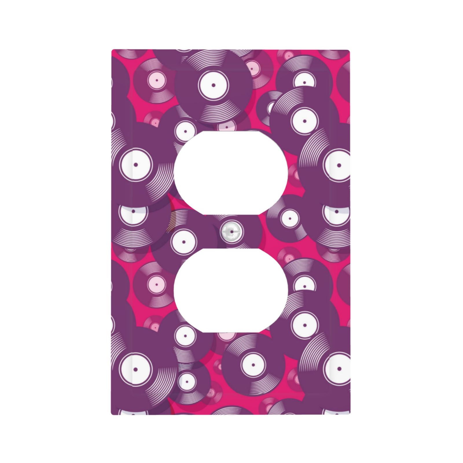 Junzan Vintage Vinyl Record for Electrical Outlet Covers, 5" x 3 ...