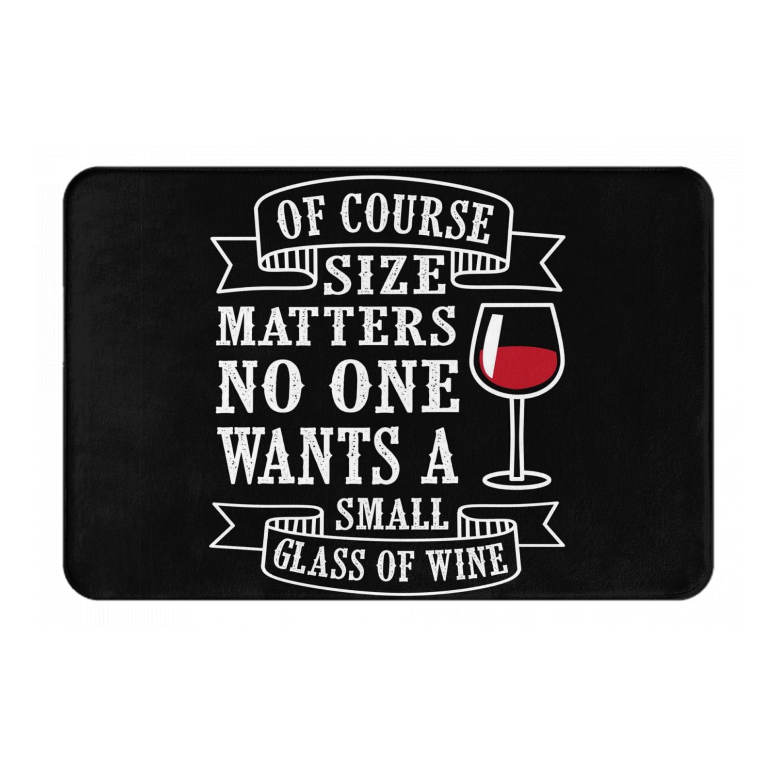 Junzan Wine Funny Custom Funny Welcome Doormat Personalized Door Mats ...