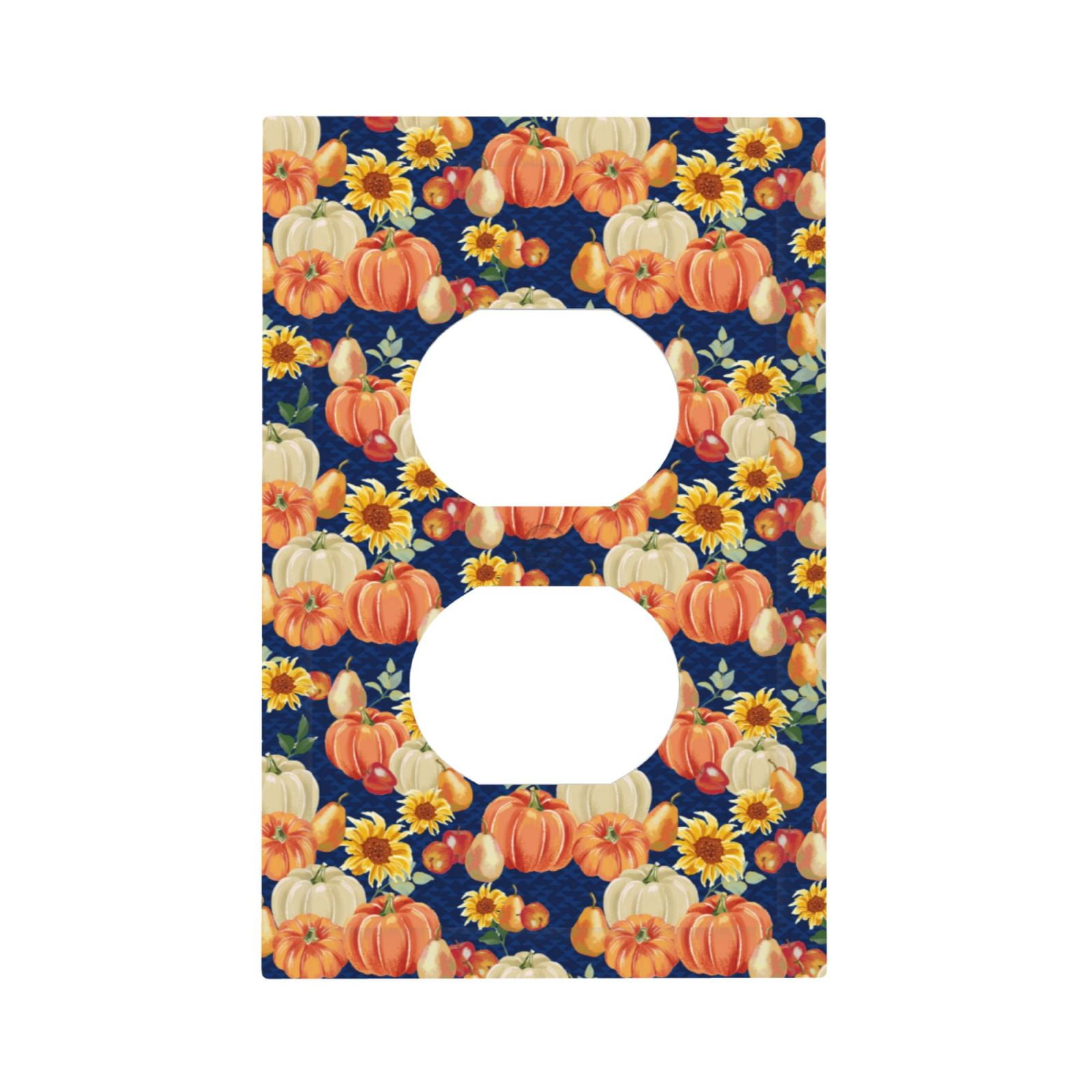 Junzan fall Pumpkin Daisy for Electrical Outlet Covers, 5" x 3 ...