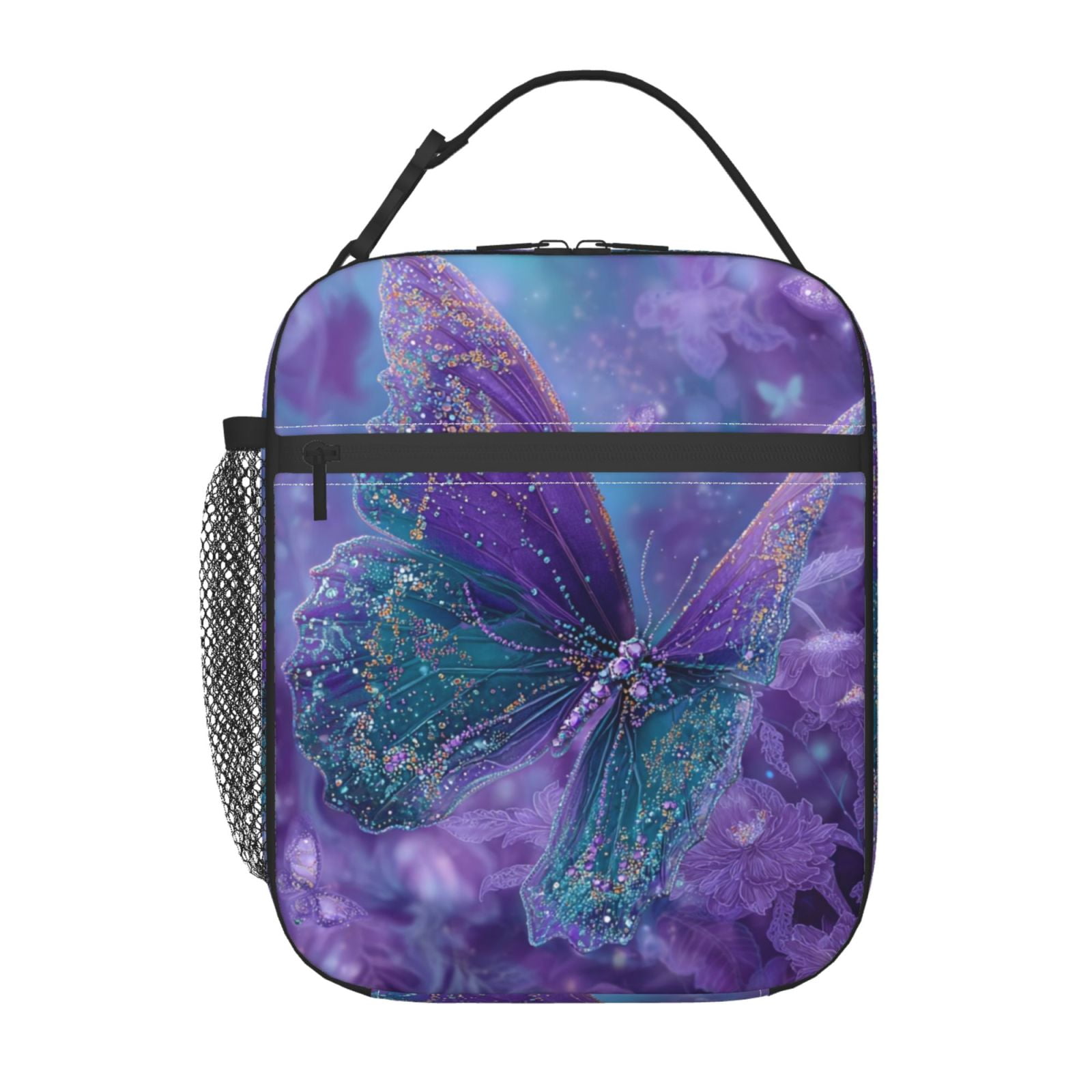 Juoritu Butterfly Insulated Lunch Bag – Leakproof Portable Thermal Tote ...