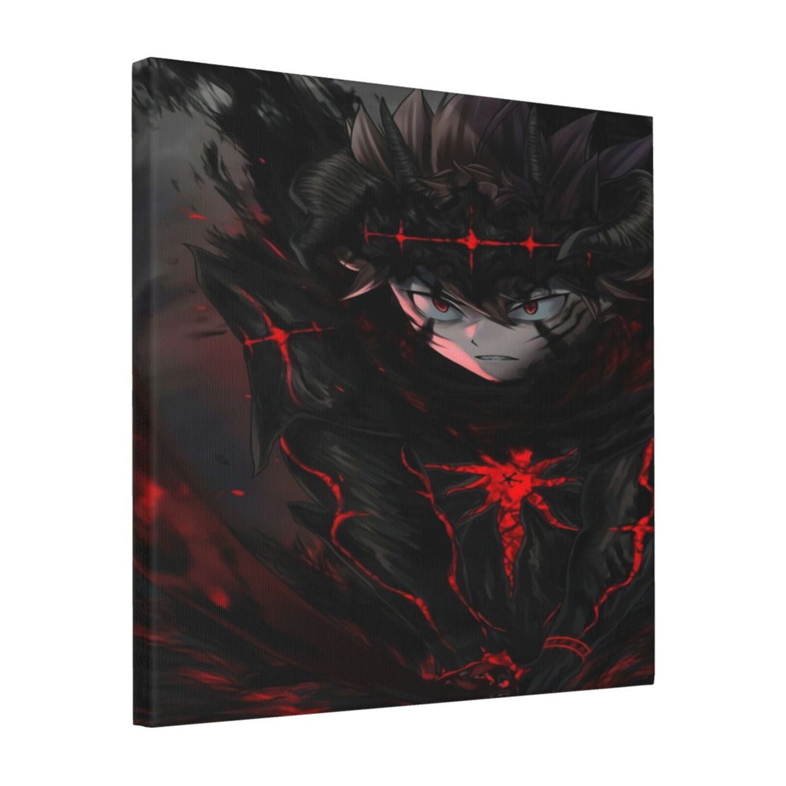 Juoritu Canvas Painting 16 x 16 Inches - Black Clover - Walmart.com