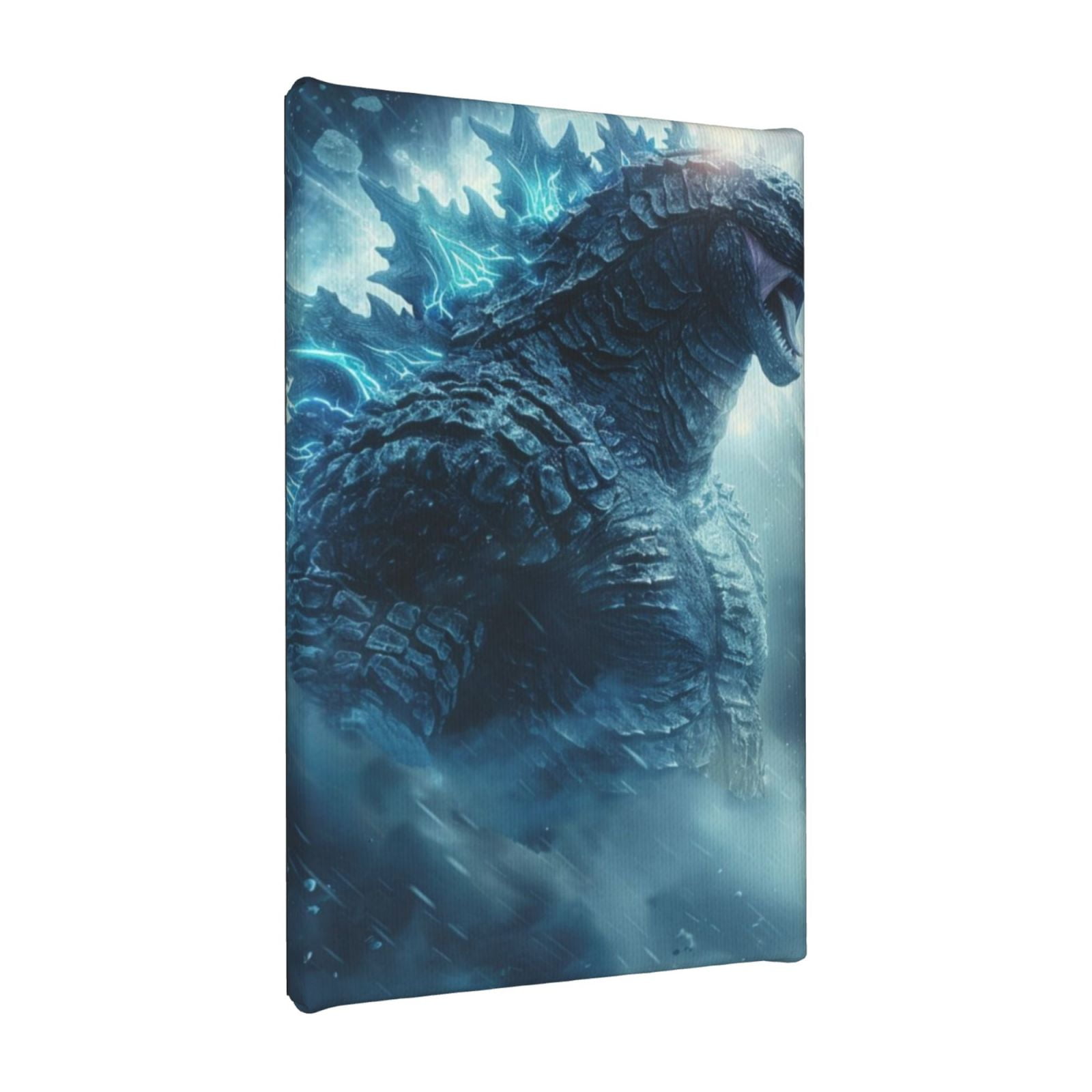 Juoritu Canvas Painting 8 x 12 Inches - Godzilla - Walmart.com
