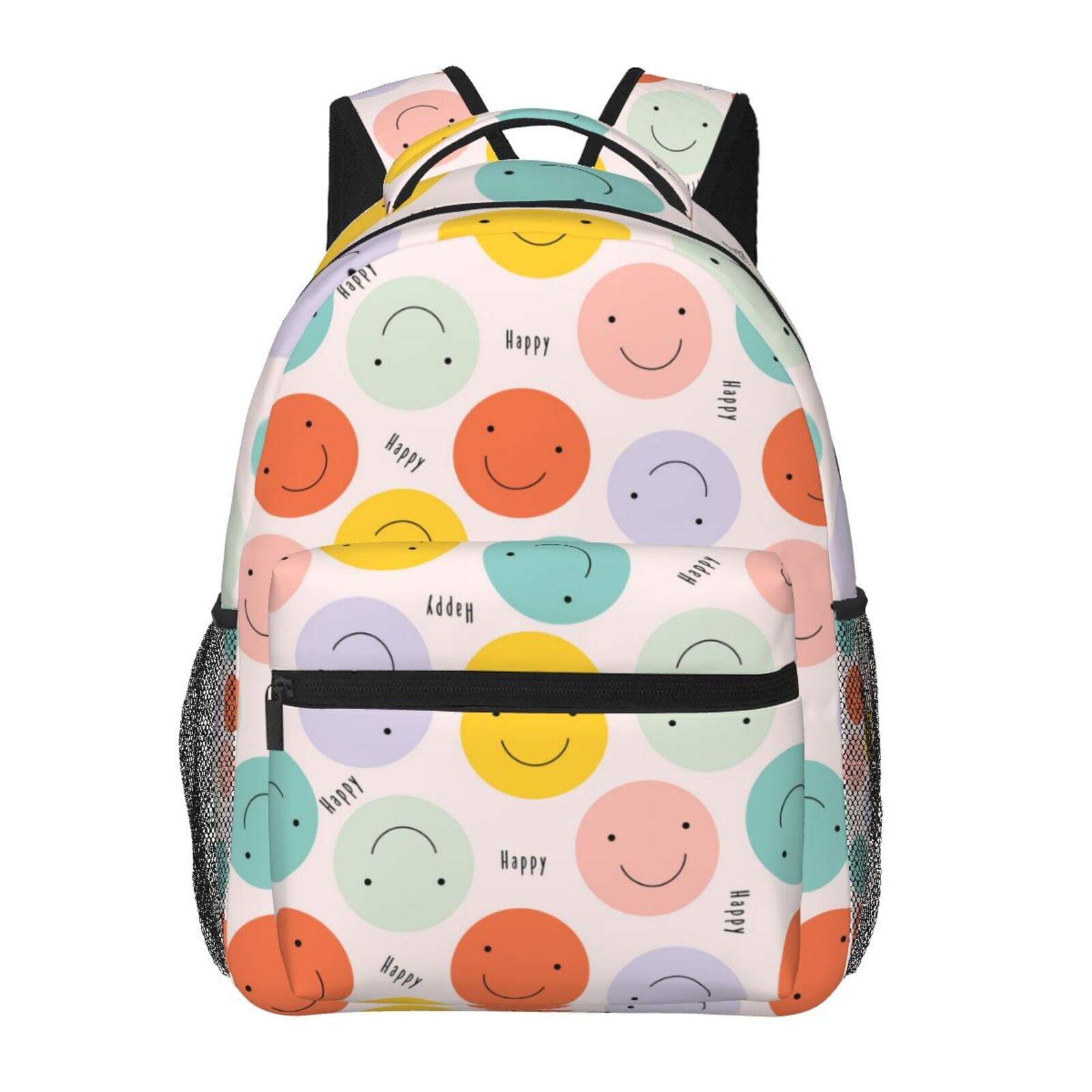Juoritu Happy Smile Face Backpacks, Laptop Backpacks for Traveling Work ...
