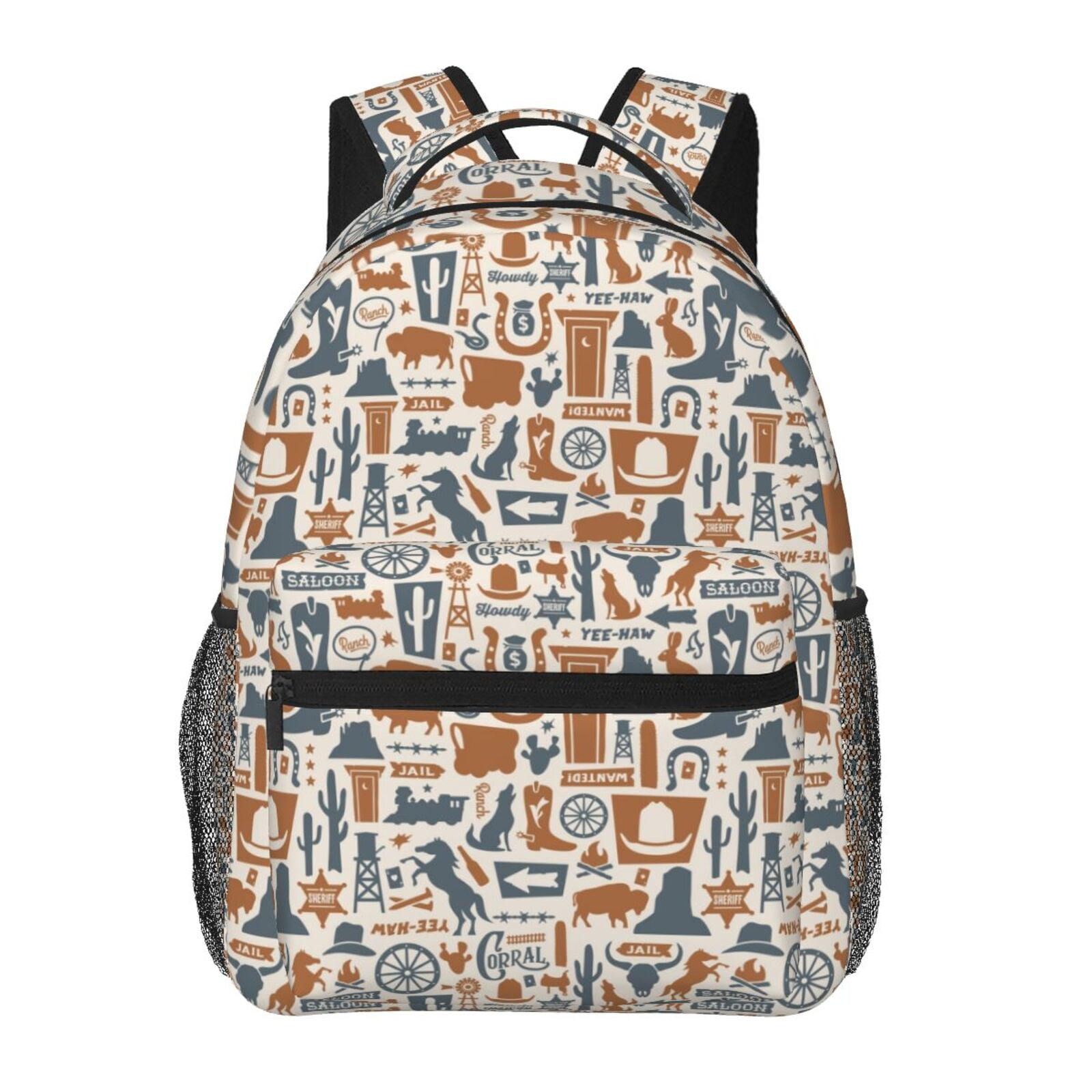 Juoritu Western Style Cowboy Backpacks, Laptop Backpacks for Traveling ...