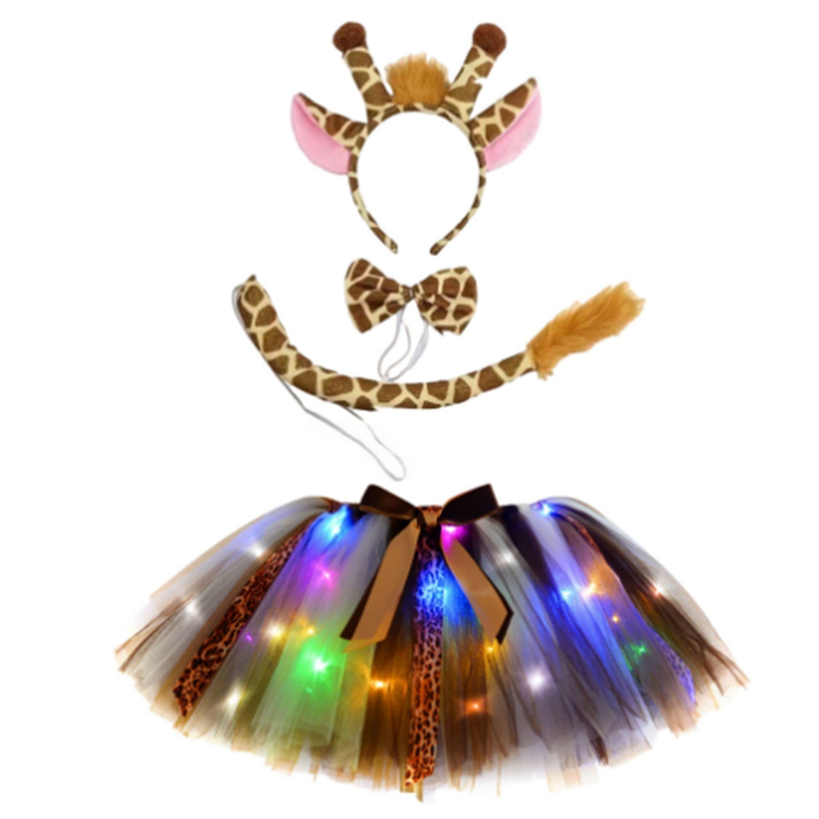 Juosiy Girls Sexy Tulle Ballet Skirt Cute Headand Bow Decoration ...