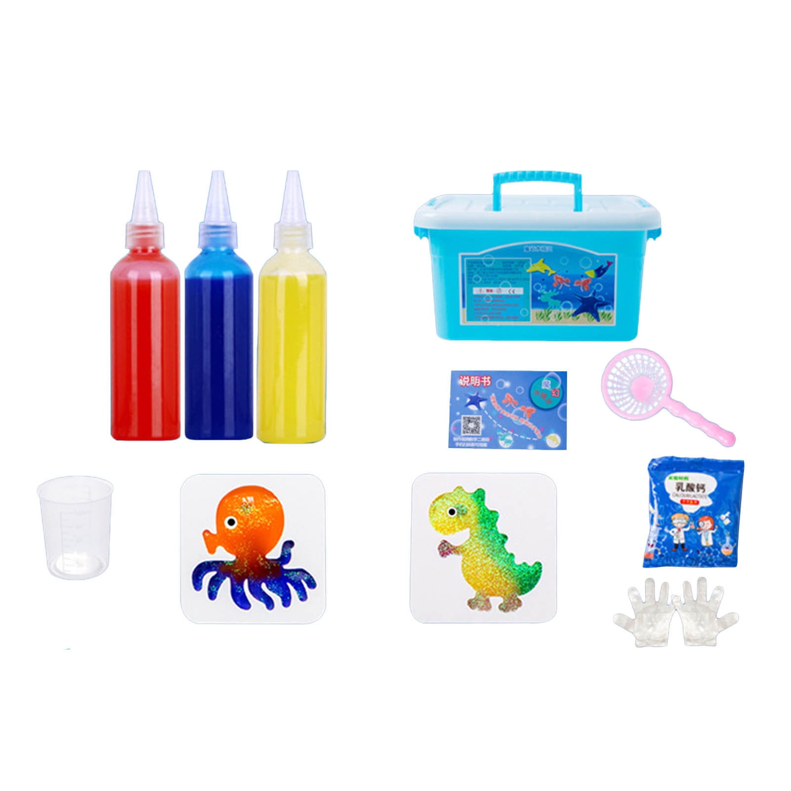 Juosiy Water Gel Toy Kit 2025 Handmade Fairy Water Gel Set In Water ...