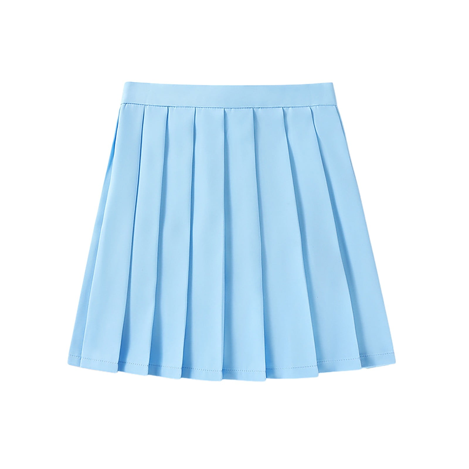 Juosiy Women Multicolor Pleat Skirt Plus Size Casual Fashion Preppy ...