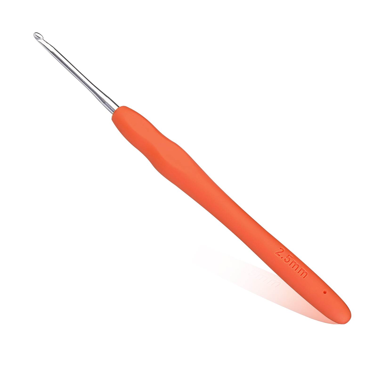 Jupean Ergonomic Crochet Hook, Extra Long Knitting Needles, 2.5 mm for ...