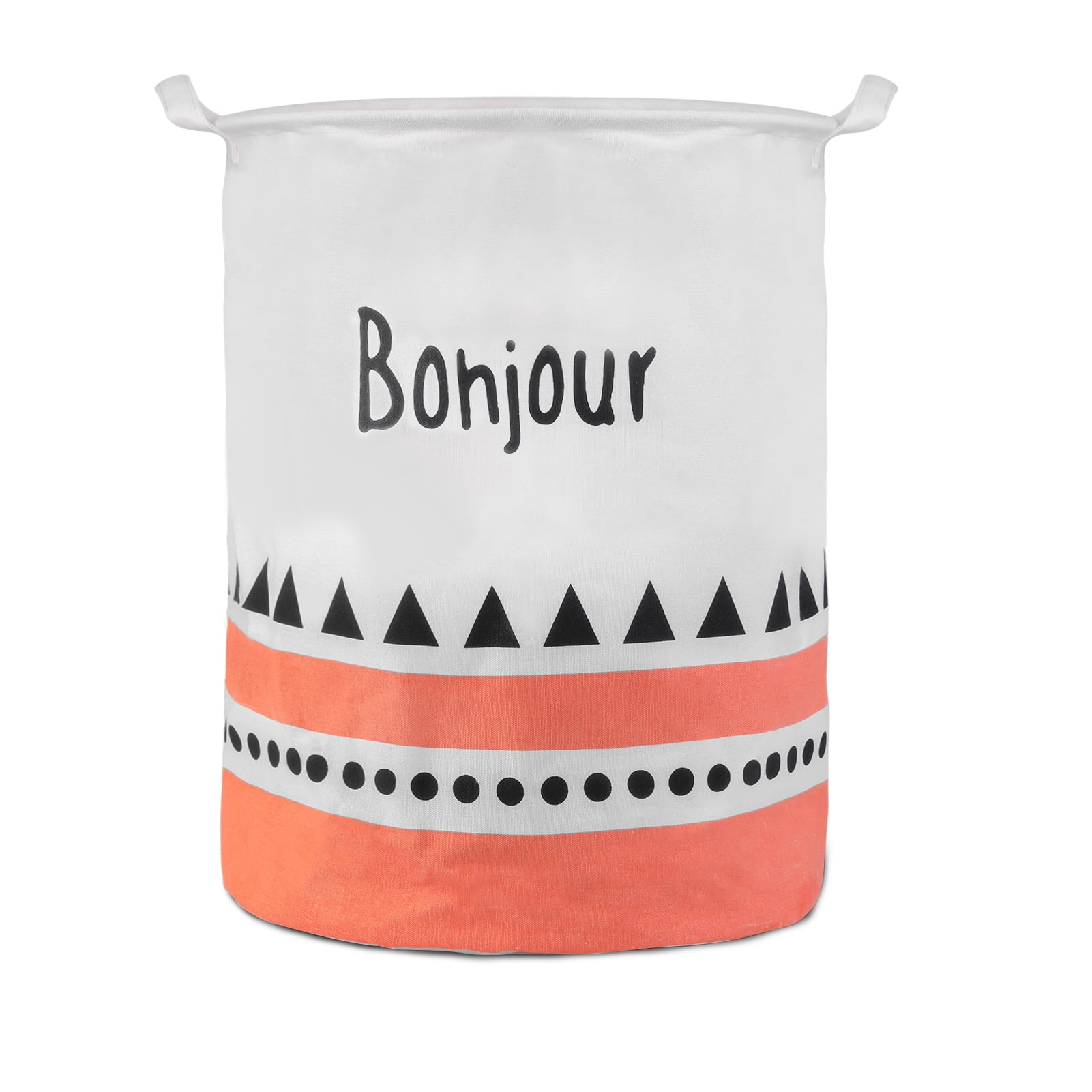 Jupean Laundry Basket, Collapsible Fabric Laundry Bag, Foldable Laundry ...