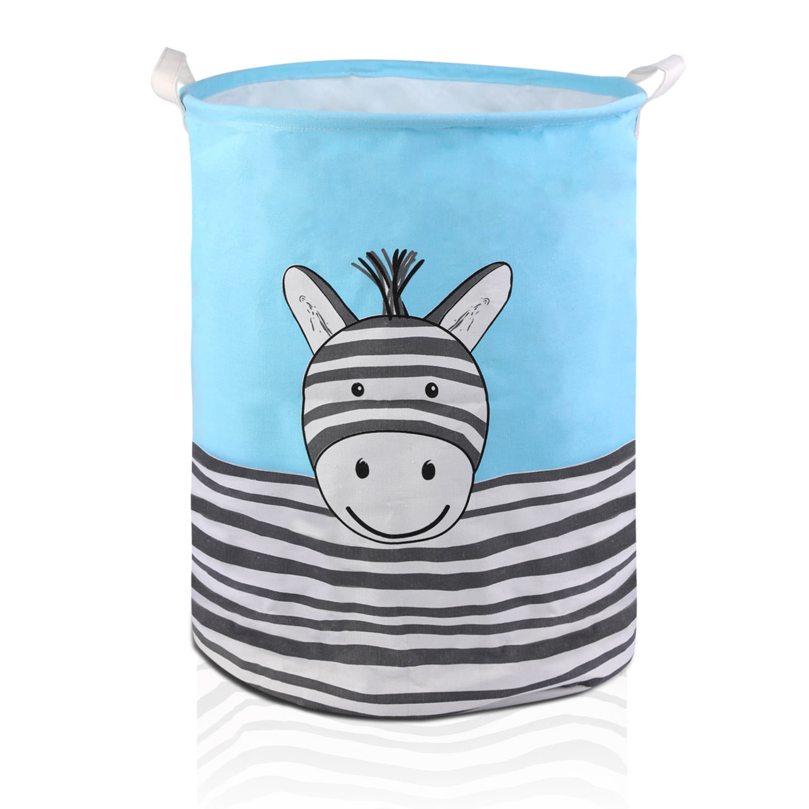 Jupean Laundry Basket, Collapsible Fabric Laundry Bag, Foldable Laundry ...