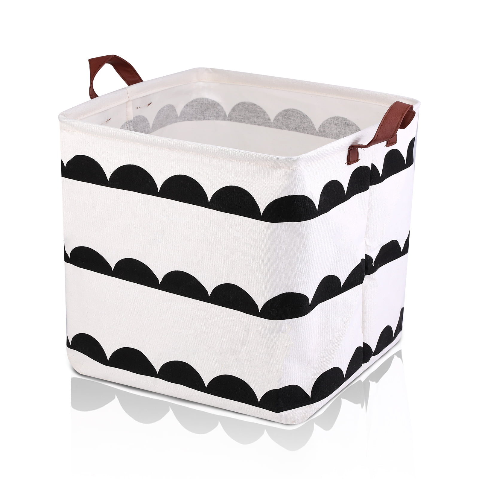Jupean Laundry Basket, Collapsible Laundry Basket, Square Laundry ...