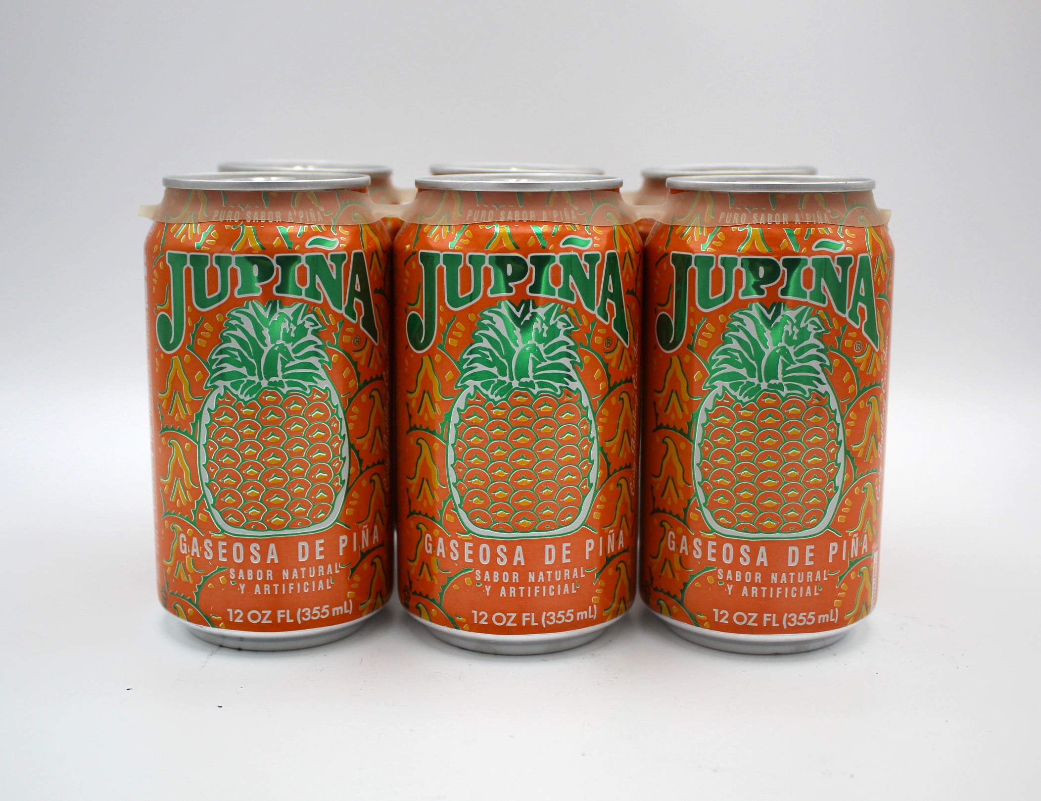 Jupina Pineapple Soda, 12 fl oz - Walmart.com