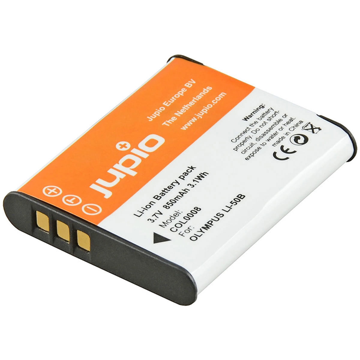 Jupio Li-50B / D-Li92 / DB-100 / NP-150 / LB-050 / LB-052 3.7V 850mAh ...
