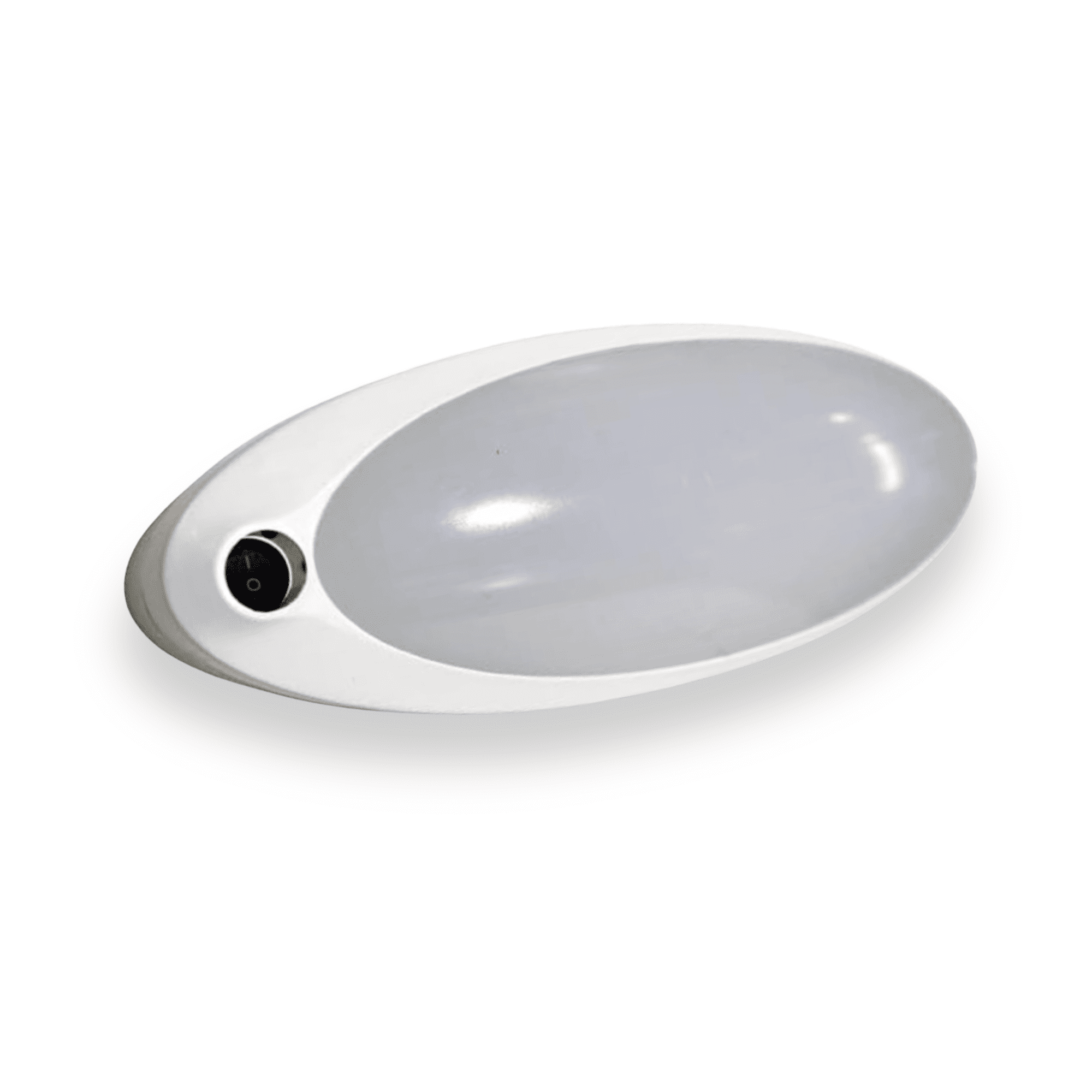 Jupiter 12V LED RV Ceiling Double Dome Light with Switch, Neutral White ...