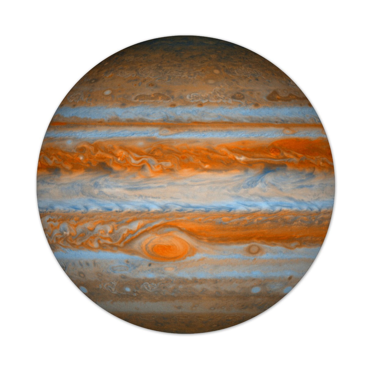 Jupiter 8" Round Mousepad 1/8 Thick - Walmart.com