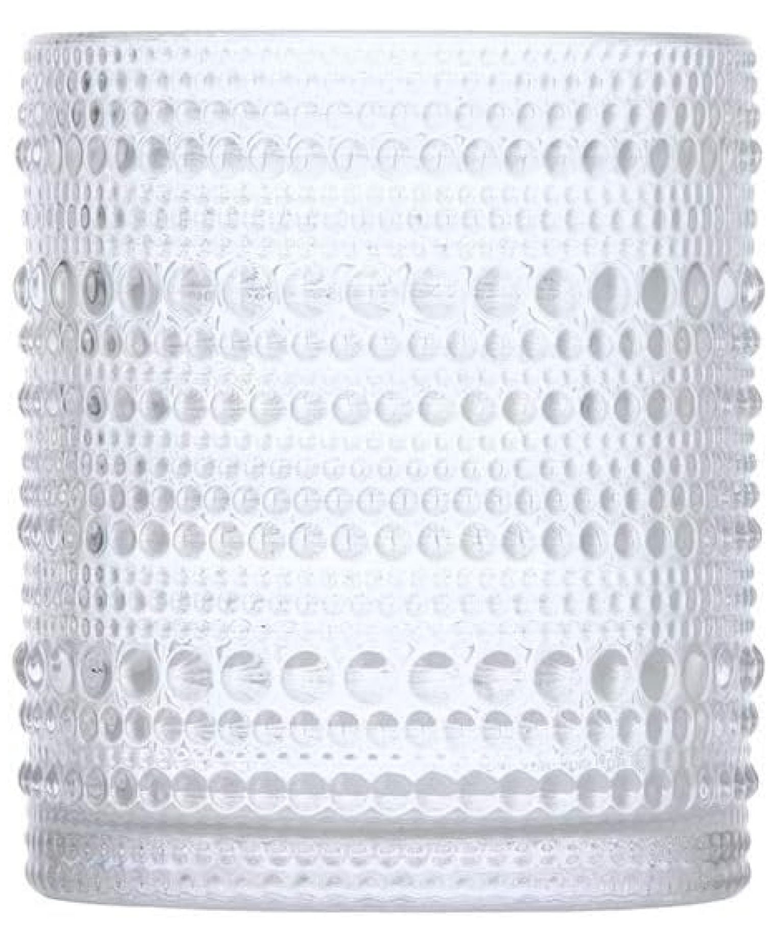 Jupiter Beaded Hobnail Glass, 10 Ounce Double Old Fashioned (Set of 6 ...