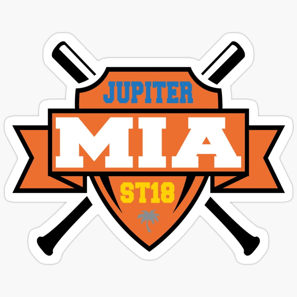 Jupiter, Florida Spring Baseball! Sticker Phone Decal Water Bottle ...
