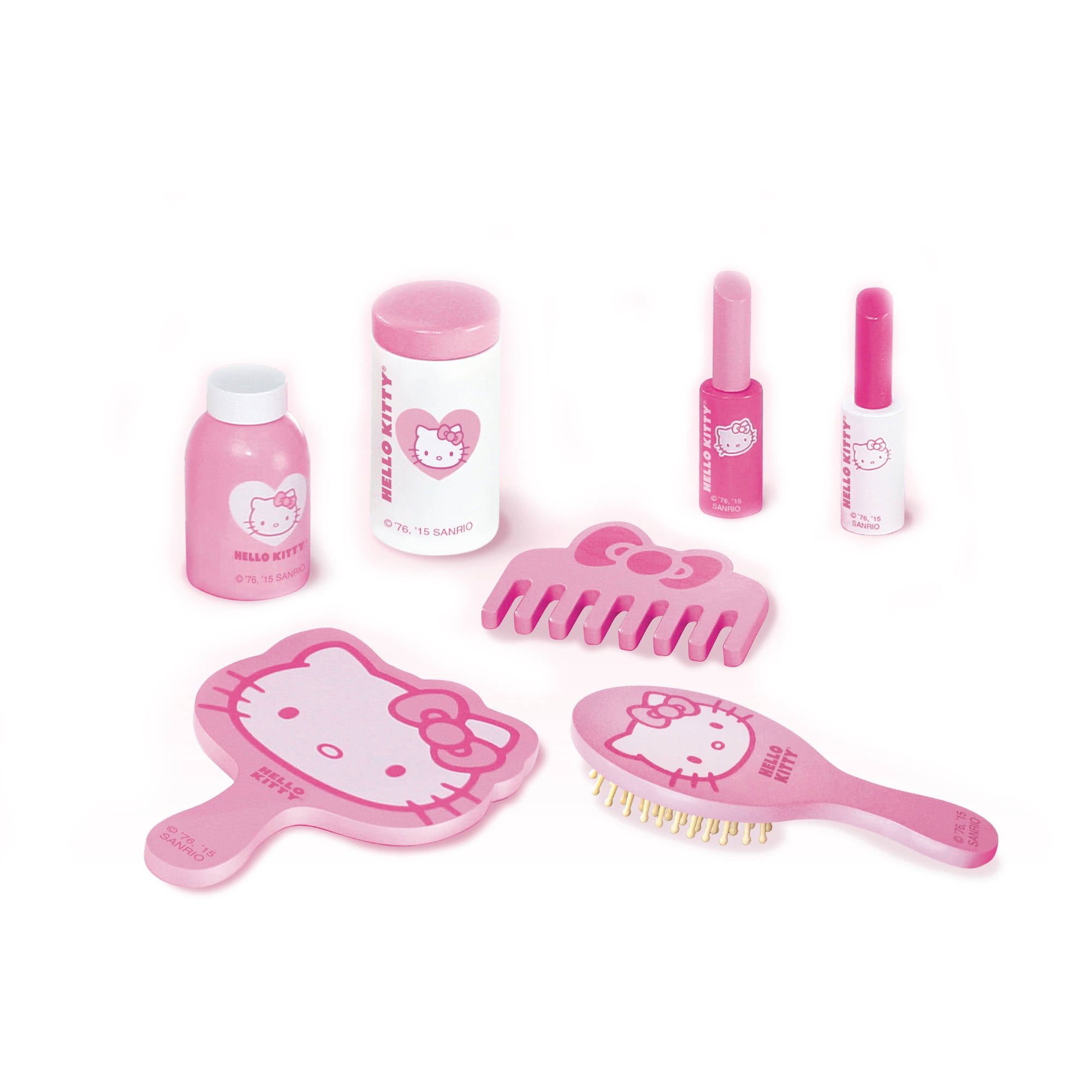 Jupiter Hello Kitty Kids Vanity Set with 7 Accessories for Playtime and ...