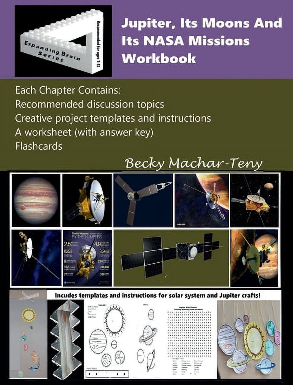 Jupiter, Its Moons And Its NASA Missions Workbook (Hardcover) - Walmart.com